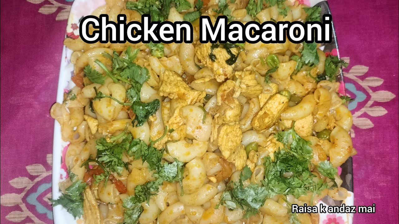 Chicken marcaroni | Sunday Special Breakfast | - YouTube