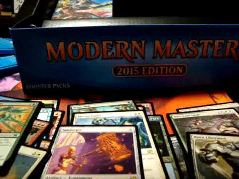 MTG Modern Masters 2015 box opening - YouTube