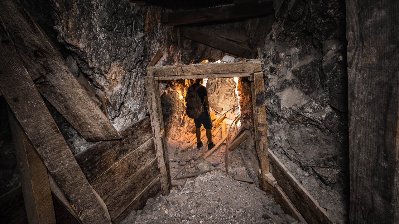 The Tilted Timber Mine- Abandoned California - YouTube