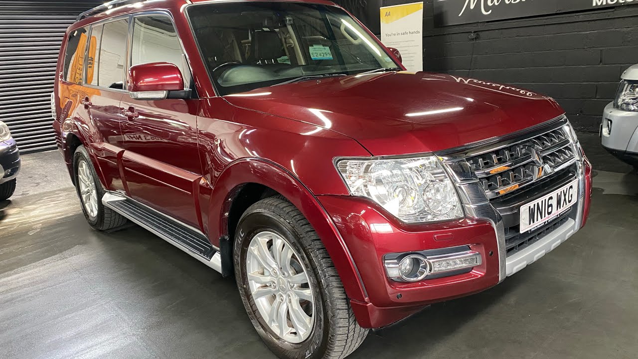 2016 Mitsubishi Shogun 3.2Di-D SG3 Auto 4x4 7 seats ( 62k miles - one ...