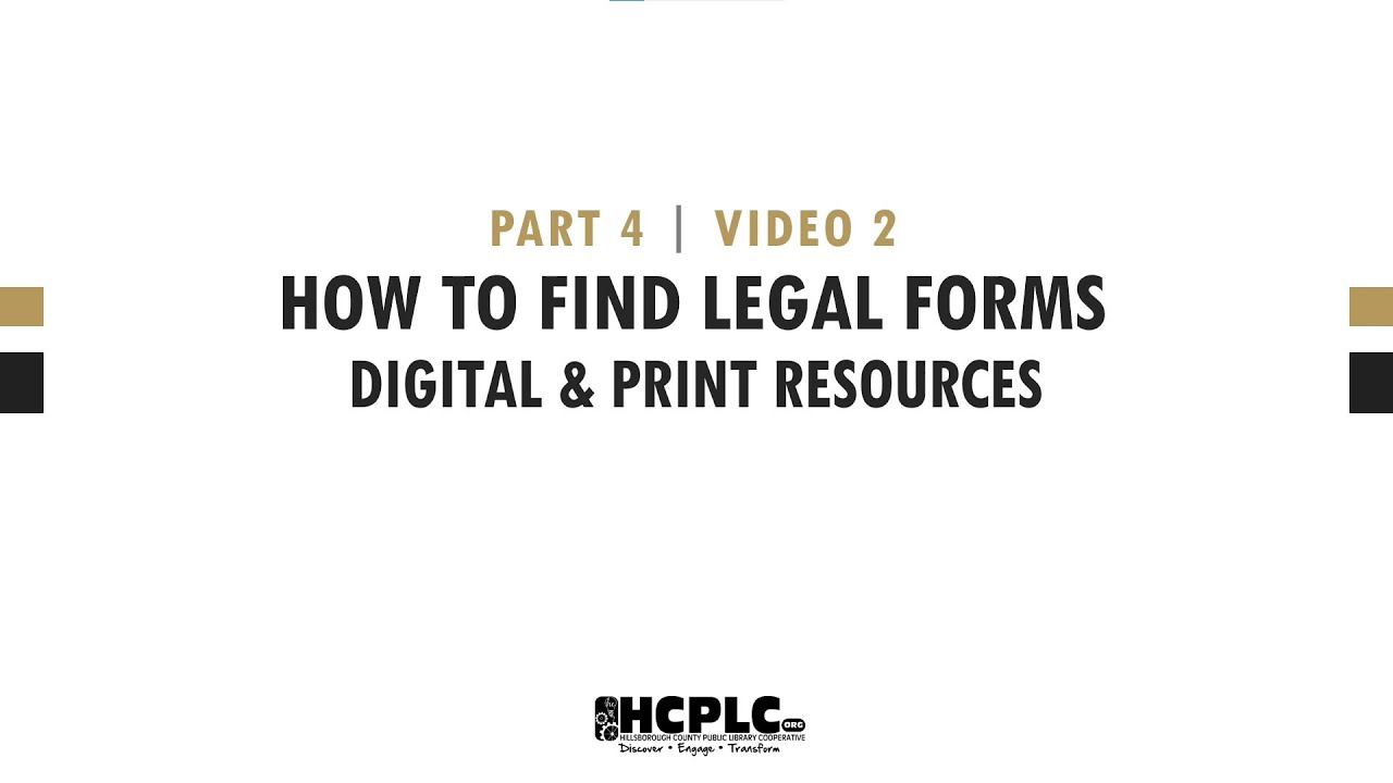 Introduction to Legal Research - Part 4 | Video 2 - How to Find Legal ...
