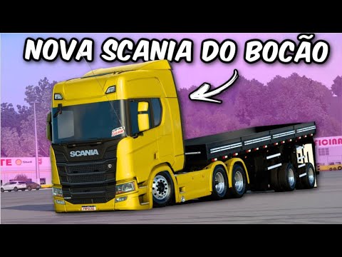 MONTEI A NOVA SCANIA DO BOCÃO GFM NO ETS2 - YouTube
