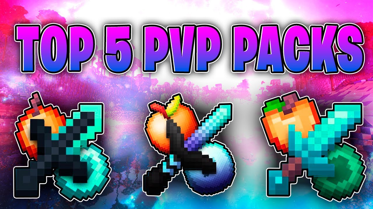 TOP 5 Best MCPE PVP Texture Packs! (Bedrock Edition, Xbox, PlayStation ...