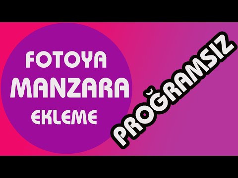 Online Manzara Değiştirme PROĞRAMSIZ