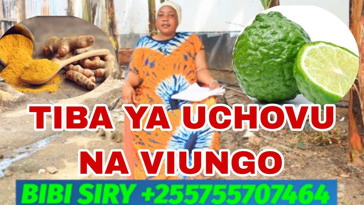 TIBA YA UCHOVU WA VIUNGO VYA MWILI, TUMIA MCHANGANYIKO HUU - YouTube
