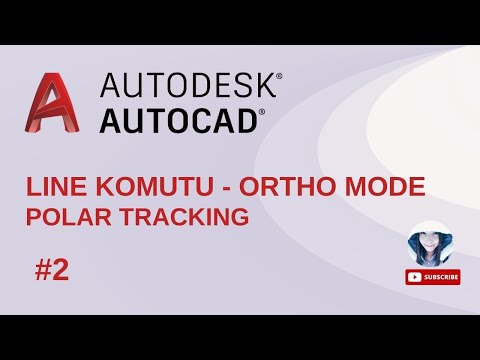 Autocad Dersleri #2 LINE Komutu - Ortho Mode - Polar Tracking