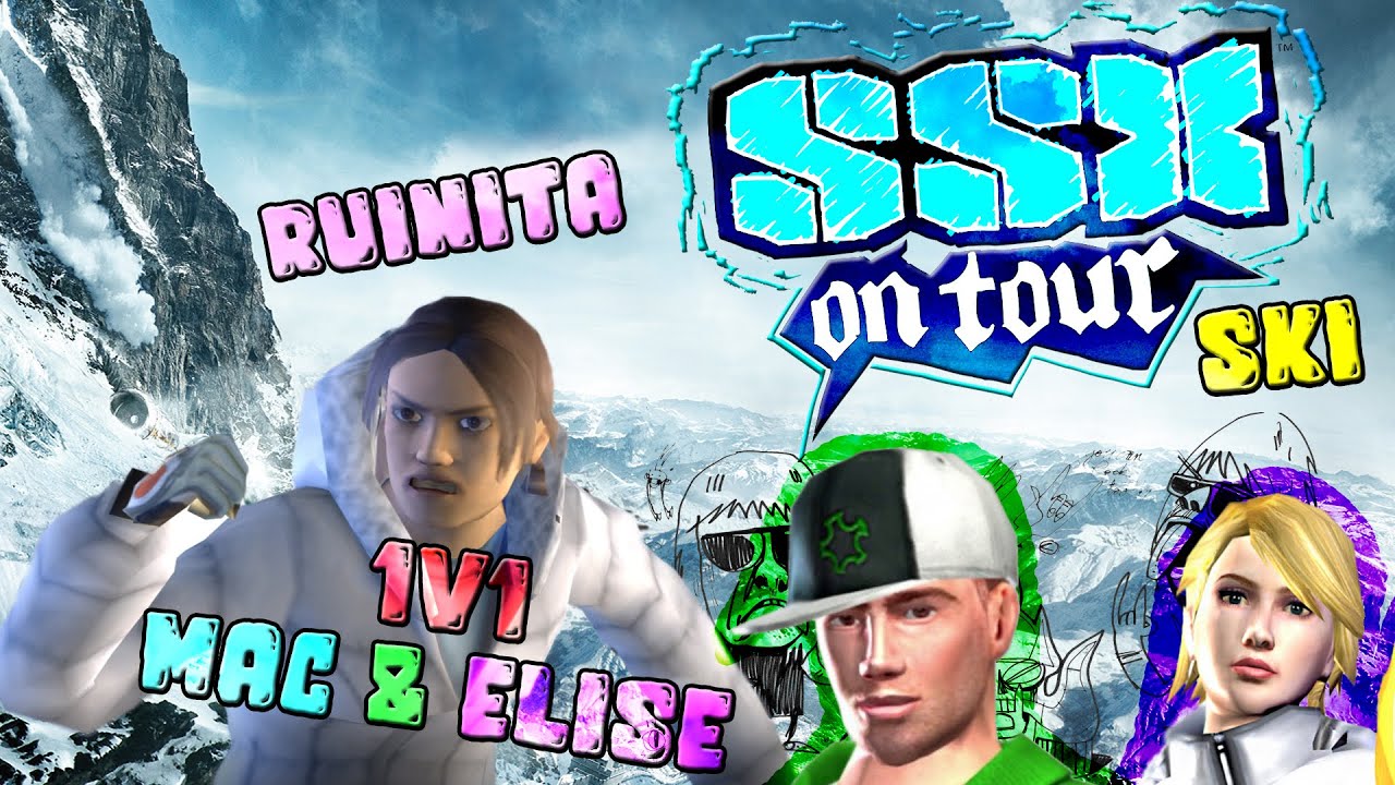 SSX On Tour | SKI | 1 VS 1 Mac & Elise - YouTube