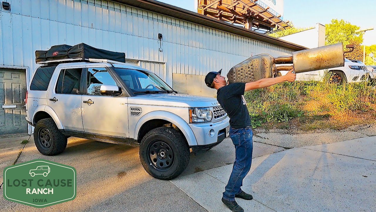Making the LR4 Sound like a Racecar? Budget Exhaust Mod - YouTube