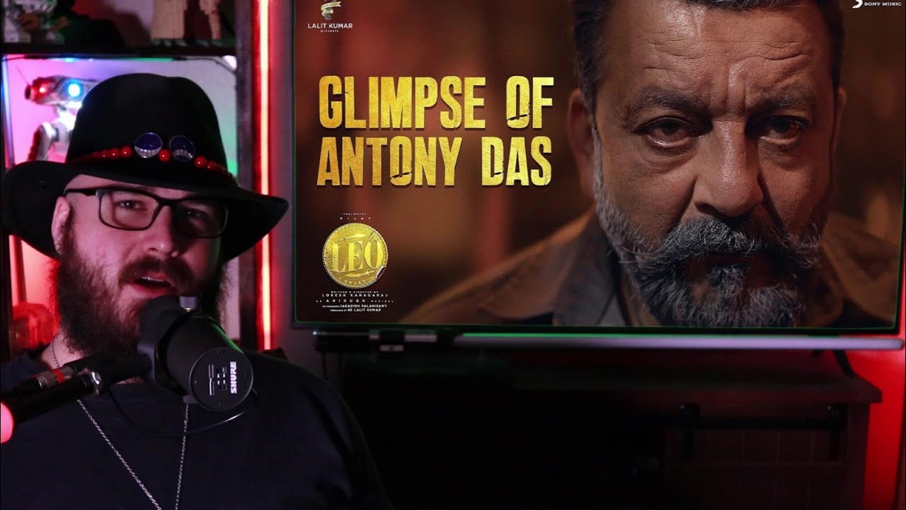 American Reacts to : LEO - Antony Das (Glimpse) - YouTube