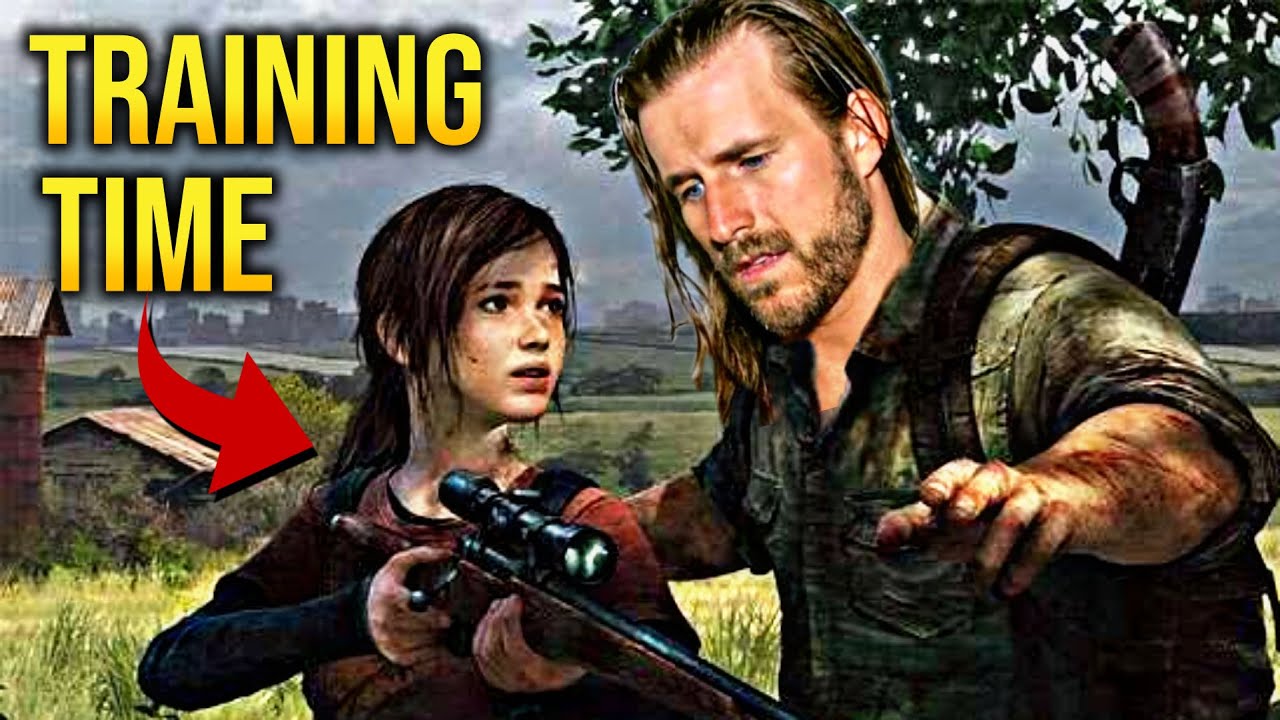 Papa Chugs Training Ellie to become a FIGHTER Like Him... (Last Of Us ...
