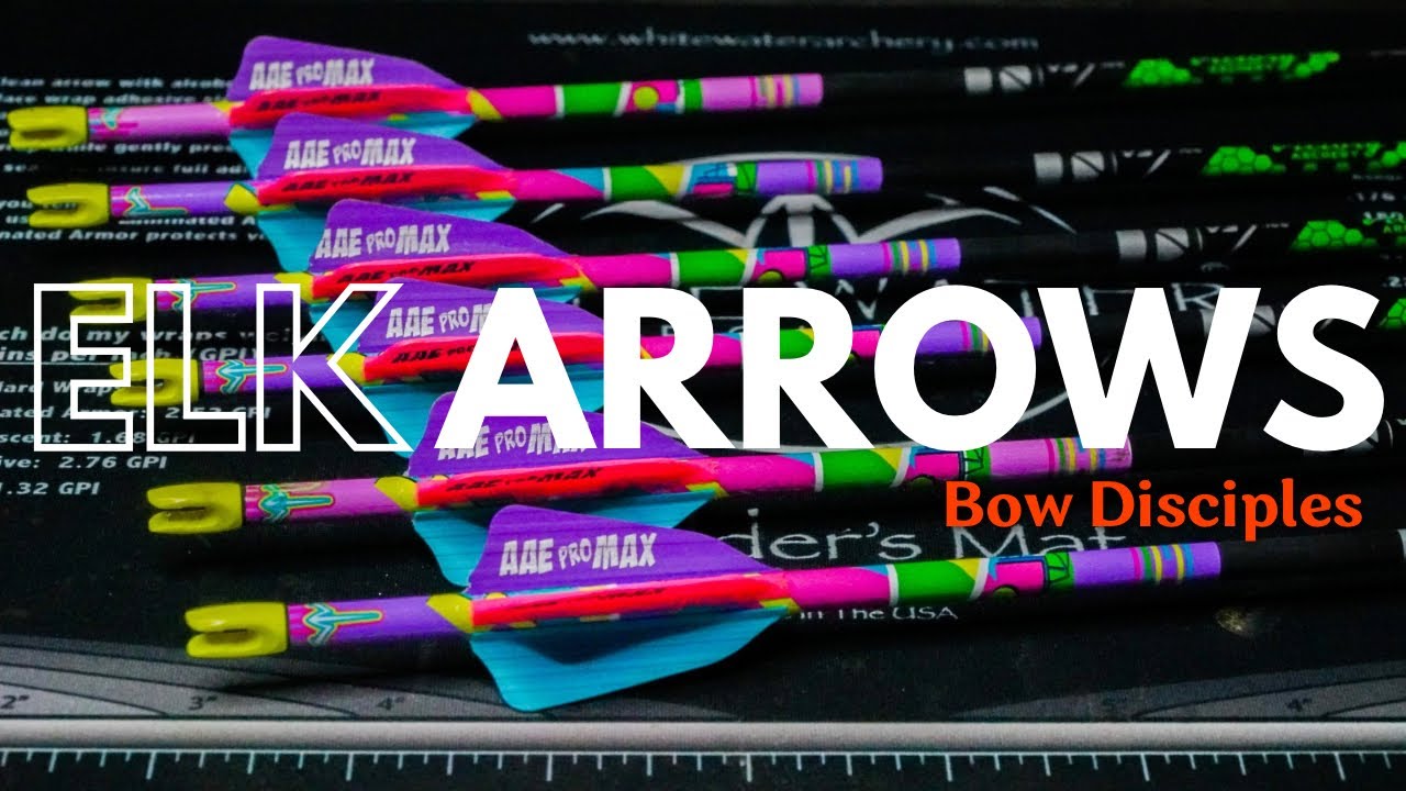 Bow Disciples Girl Arrow Build | Cow Elk Arrows - YouTube