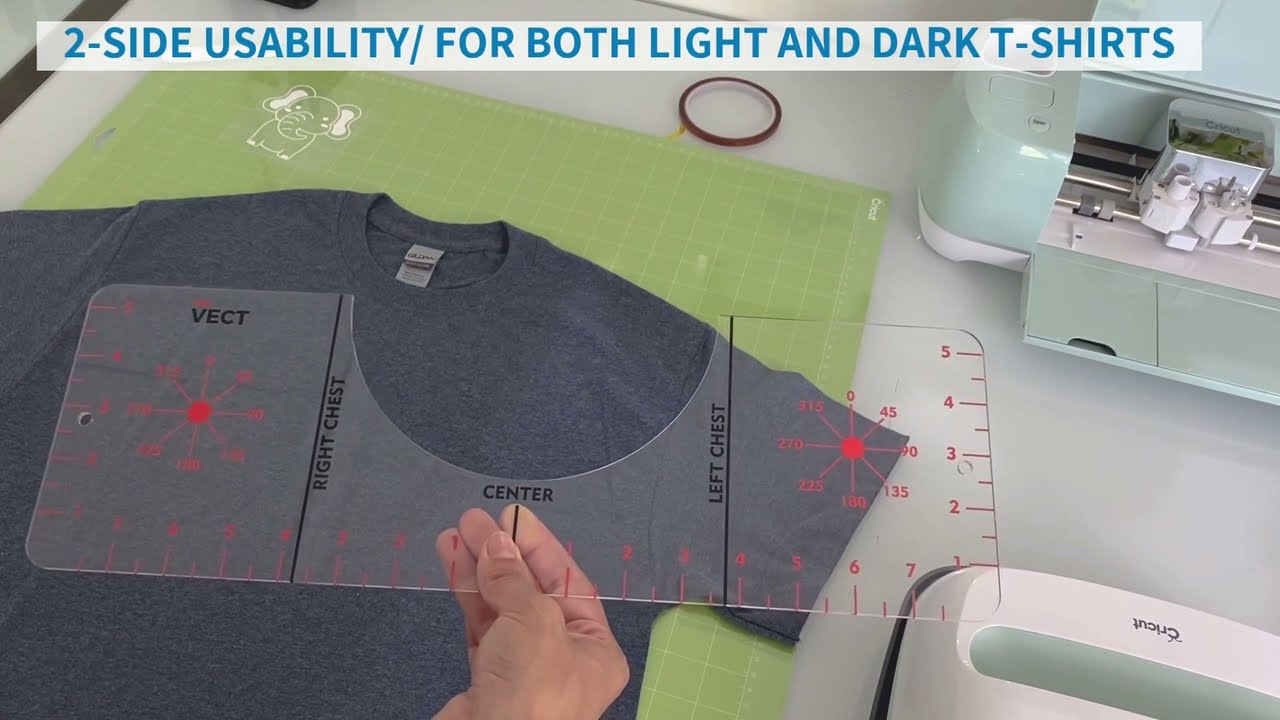 HOW TO ALIGN LEFT AND RIGHT CHEST DESIGNS WITH A T SHIRT RULER YouTube HOW TO ALIGN LEFT AND RIGHT CHEST DESIGNS WITH A T SHIRT RULER YouTube