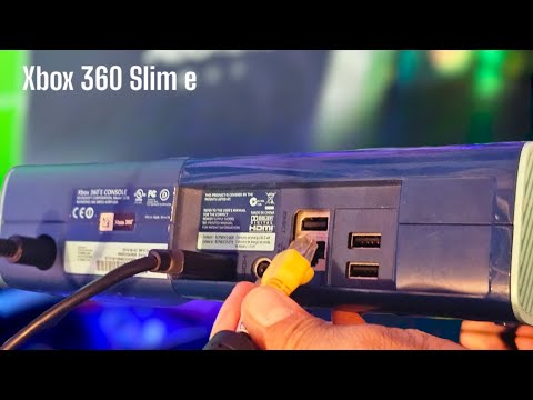 Cómo conectar Xbox 360 Slim e a Internet por cable ? - YouTube