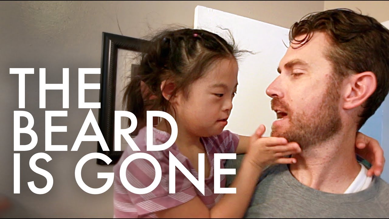 KIDS REACT TO DAD SHAVING BEARD : Traveling Full-time w/9 kids - YouTube