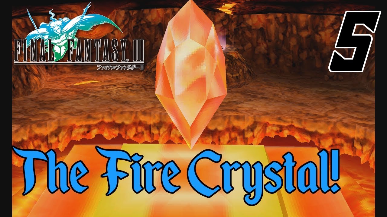 Let's Play Final Fantasy 3 (PC) Part 5 The Fire Crystal! - YouTube