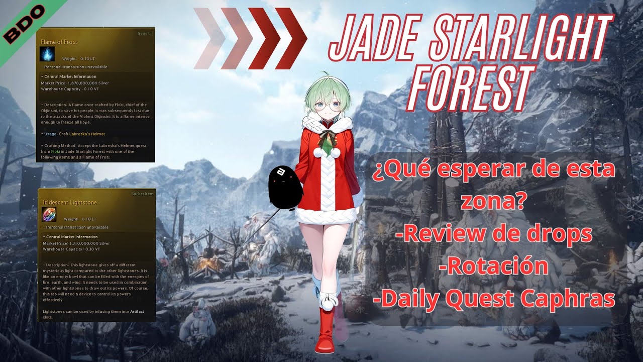 BDO Jade Starlight Forest ‐ ¿Qué esperar de esta zona? Review Drops y ...