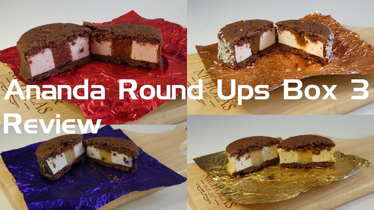 Ananda Foods Round ups Box No. 3. Vegan treats UK - YouTube