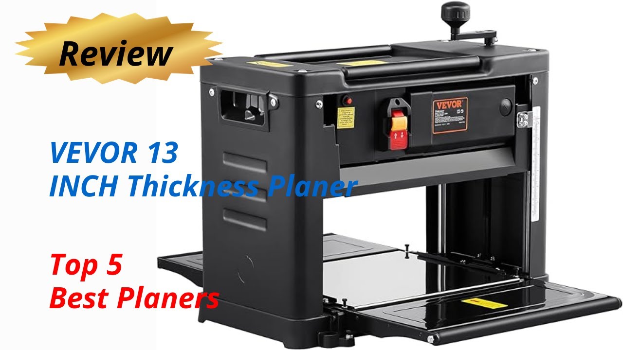 Review VEVOR 13 INCH Thickness Planer - Top 5 Best Planers 2024 - YouTube