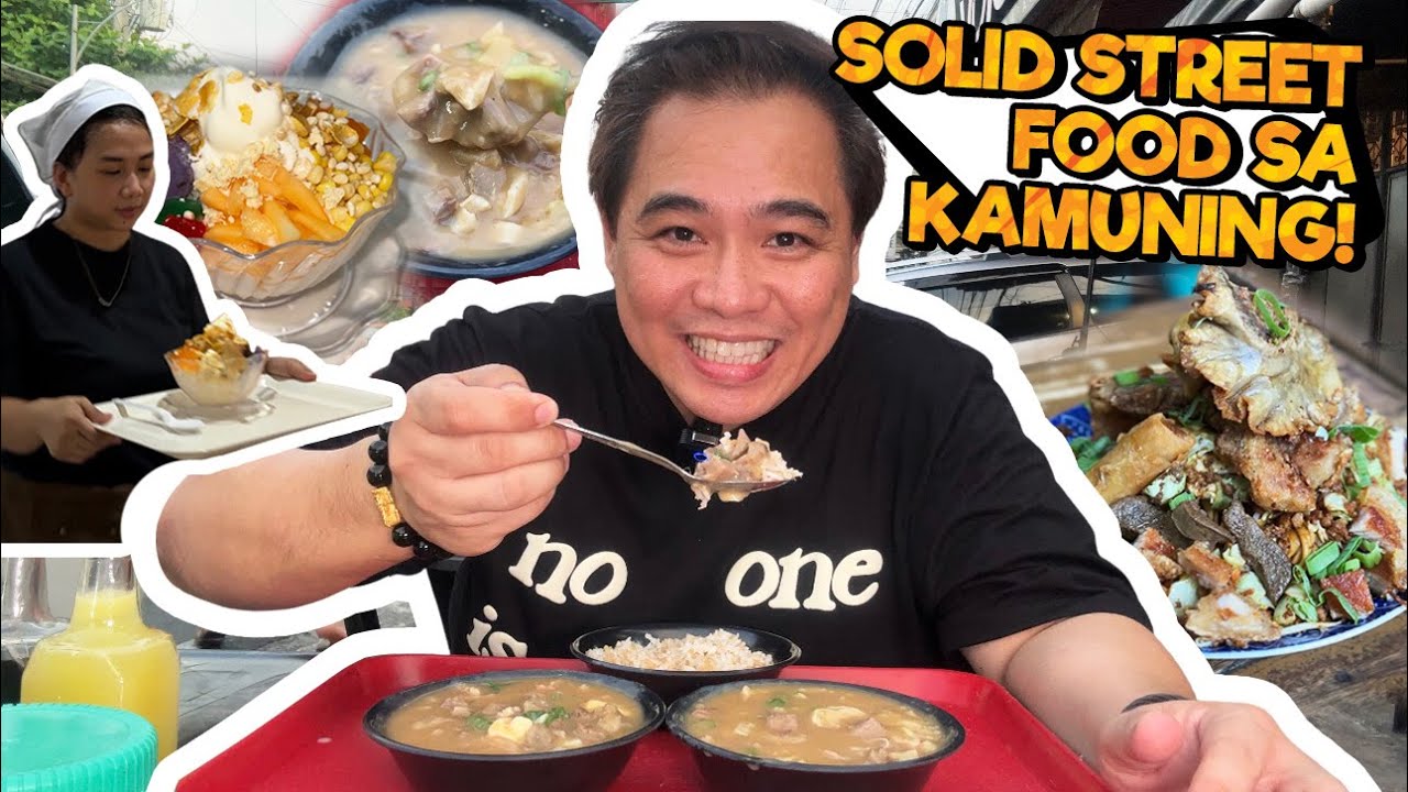 FULL DAY of KAMUNING STREET FOOD Quezon City - Jayzar Recinto - YouTube