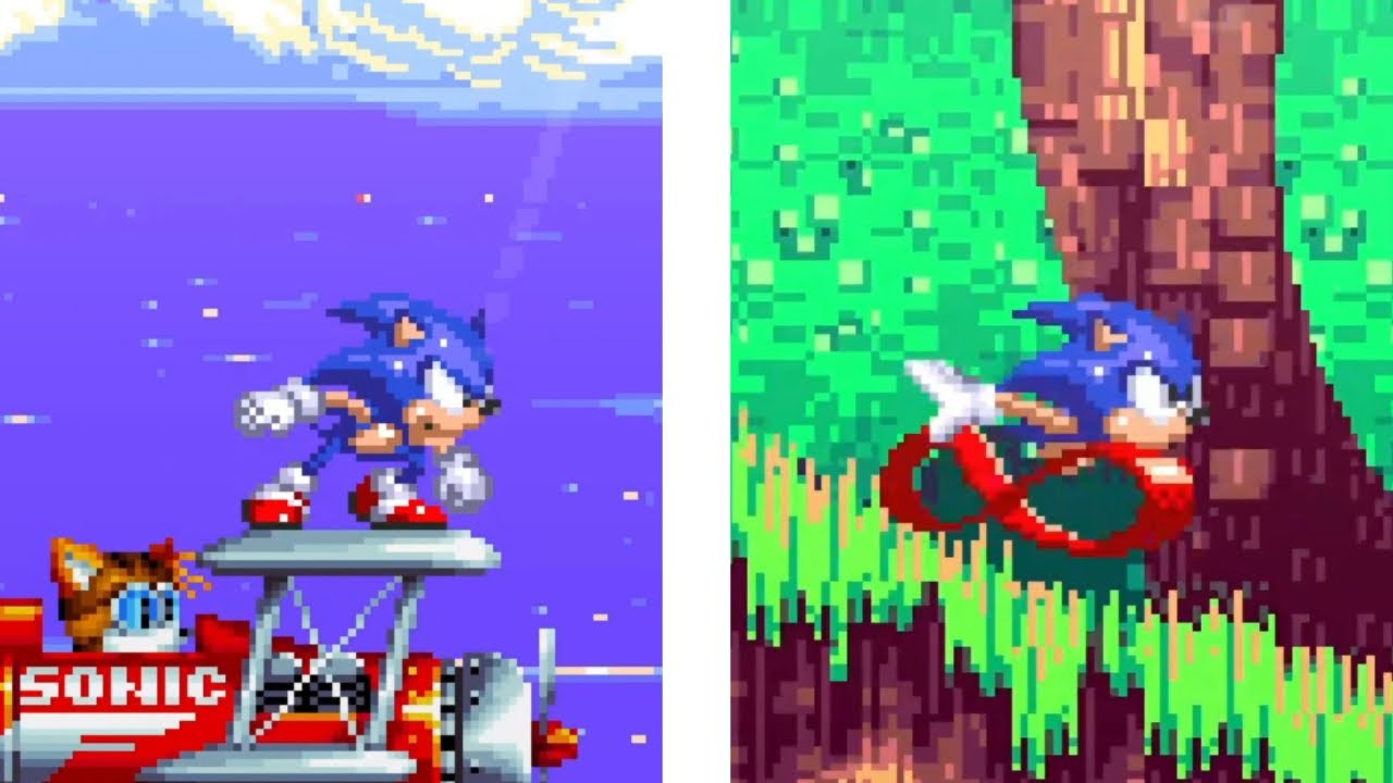 Fluid Mania Animations In Sonic 3AIR!! - Sonic 3 A.I.R Mods - YouTube