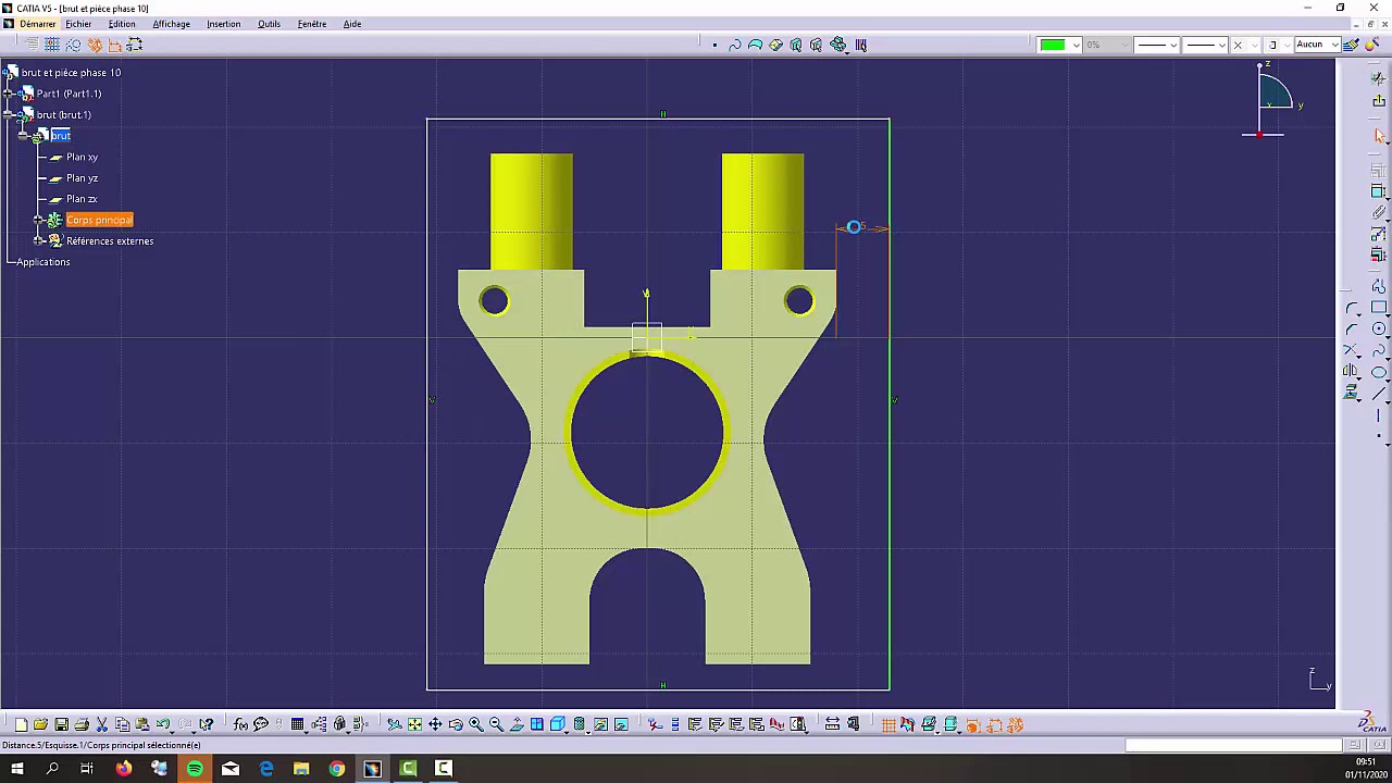 initiation prismatic machining part 1 - YouTube