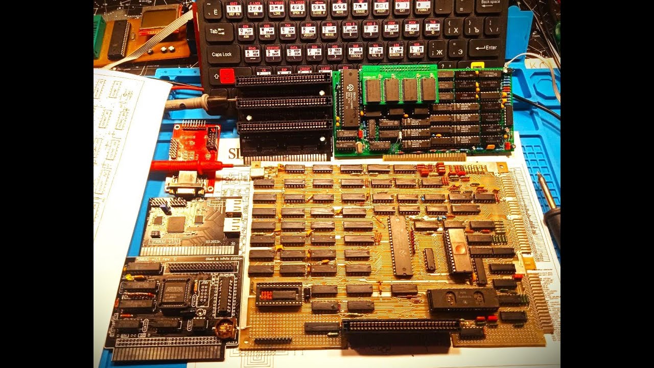 ZX Spectrum Scorpion ZS 256 1993г.в. - YouTube