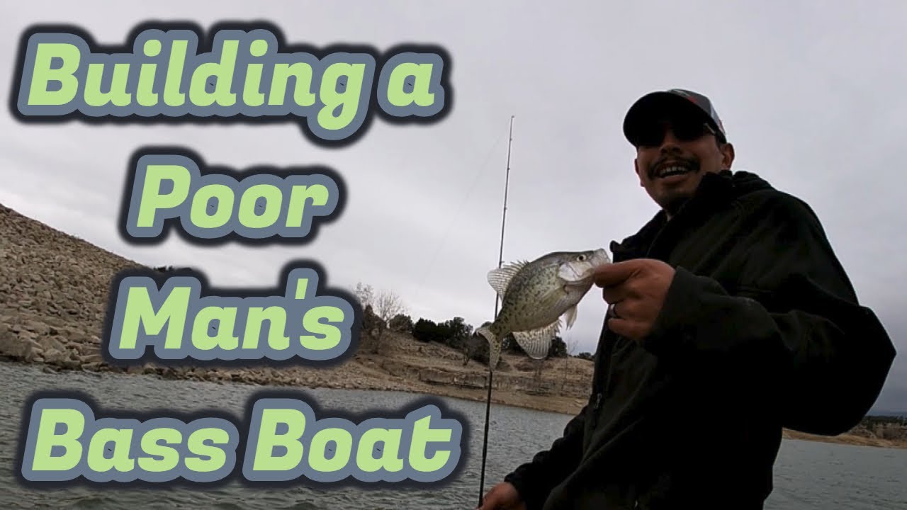 How to Build a Poor Man's Bass Boat! Inflatable Raft on Fleek!!! - YouTube