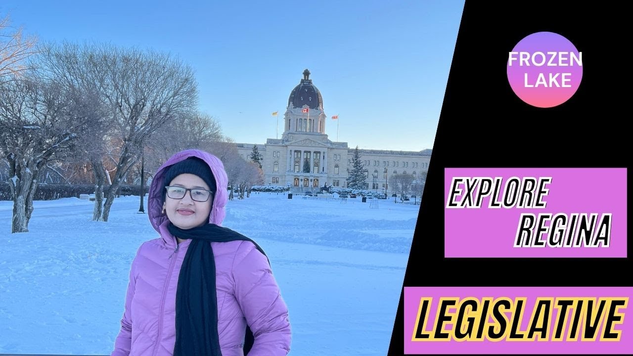 Winter In Regina ⛄ Saskatchewan Legislative Building - YouTube