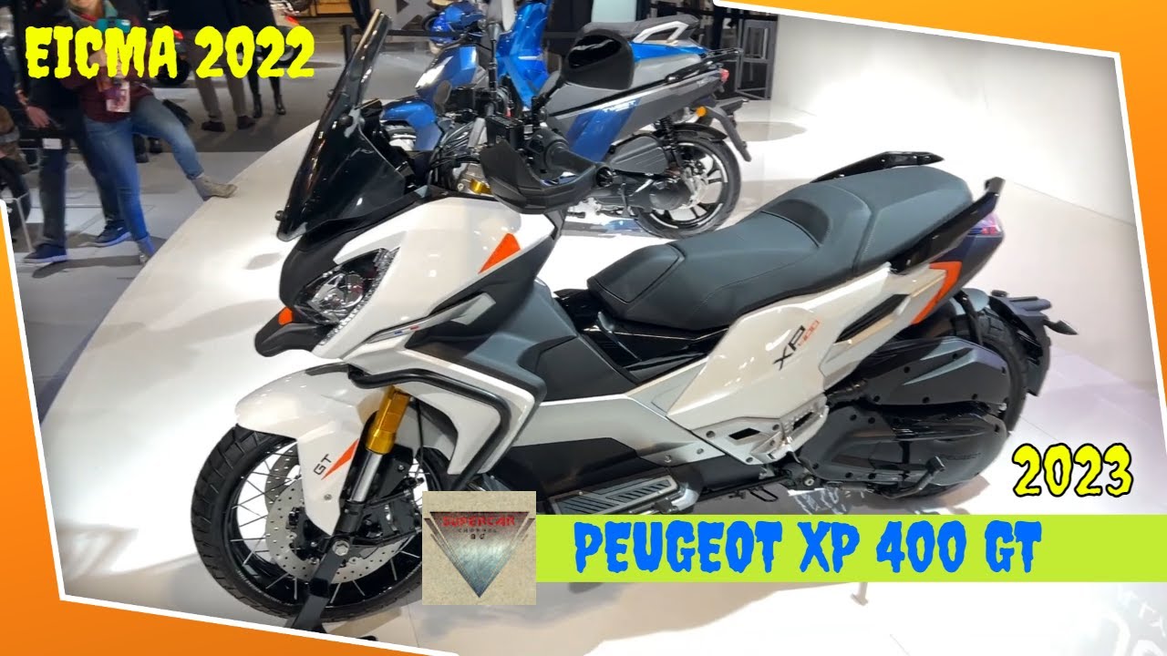 2023 Peugeot XP 400 GT Walkaround Fiera Milano Rho - YouTube