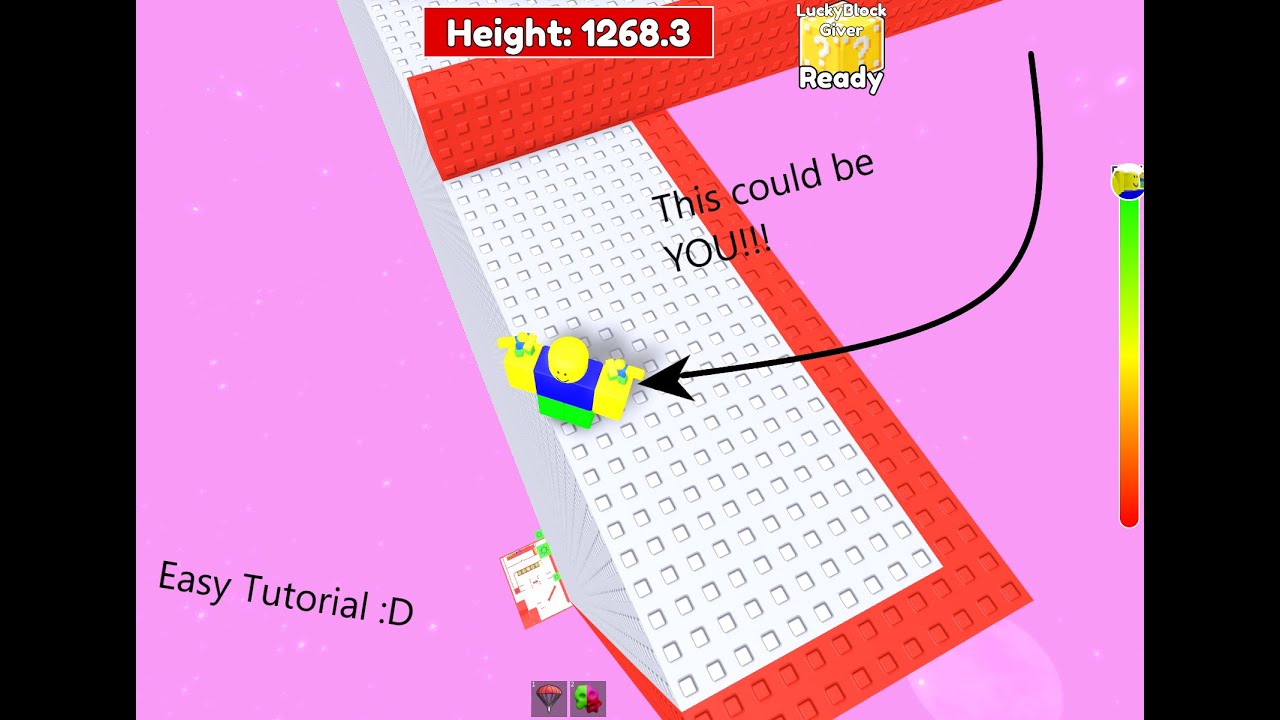 How to easily beat Climb rocks to VIP obby! (tutorial) - YouTube