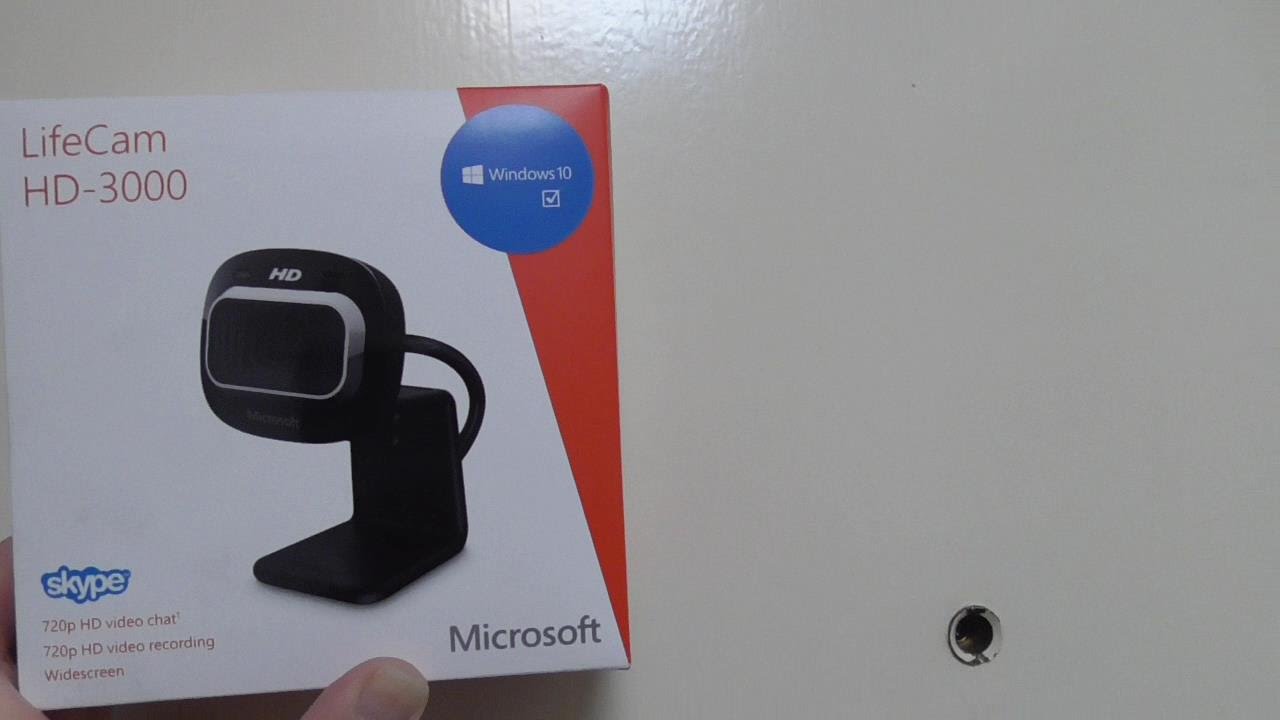 Microsoft HD-3000 Webcam Review and if You Should buy It - YouTube