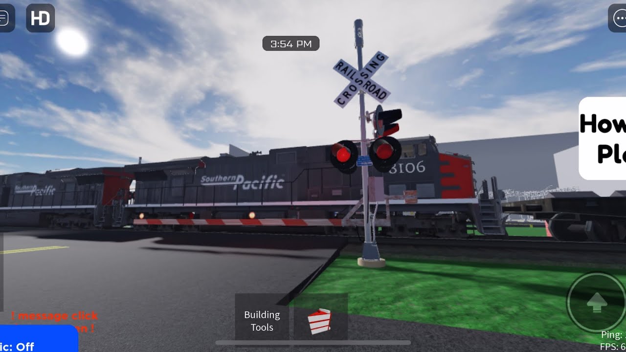 Southern Pacific at my creation of County road 29 Railroad Crossing ...