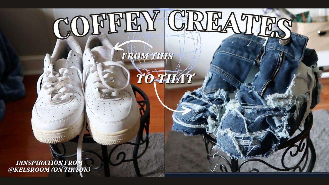 COFFEY CREATES: UPCYCLING OLD A1'S | ICEYCOFFEY - YouTube