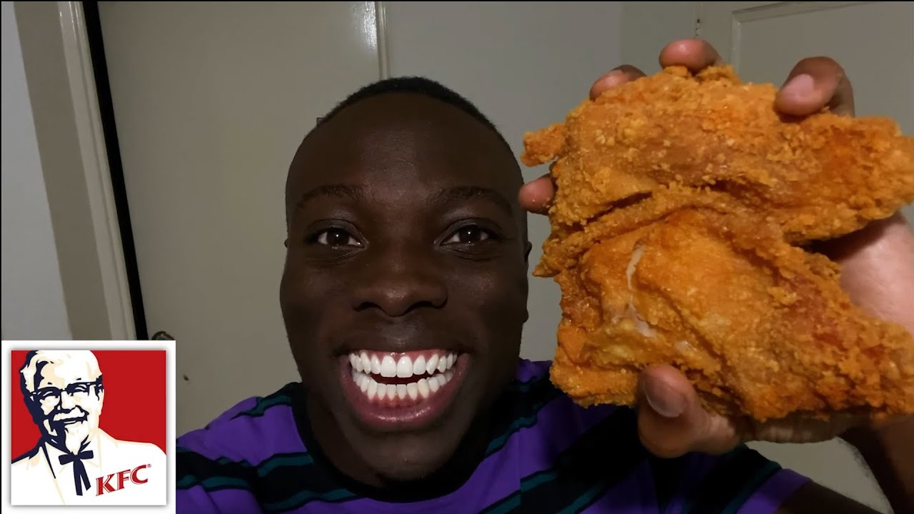 BRO IS EATING 1 KFC PER LIKE THIS VIDEO GETS. - YouTube