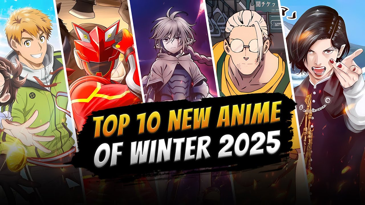 Most Hyped Upcoming Anime of Winter 2025 | From Fantasy to Romance ...