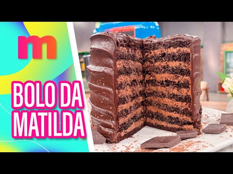 Um clássico do cinema! Bolo de chocolate da Matilda! - Mulheres (15/07 ...