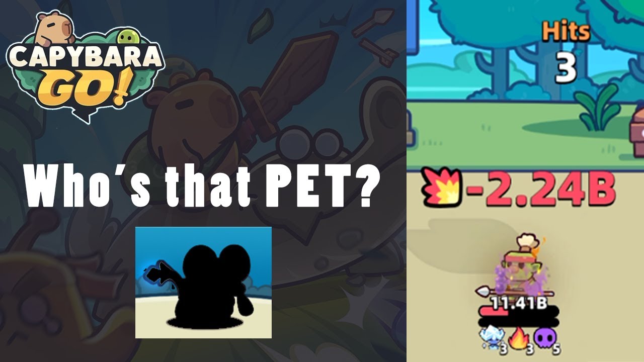 Capybara GO! - Crowning my new best DPS pet - YouTube