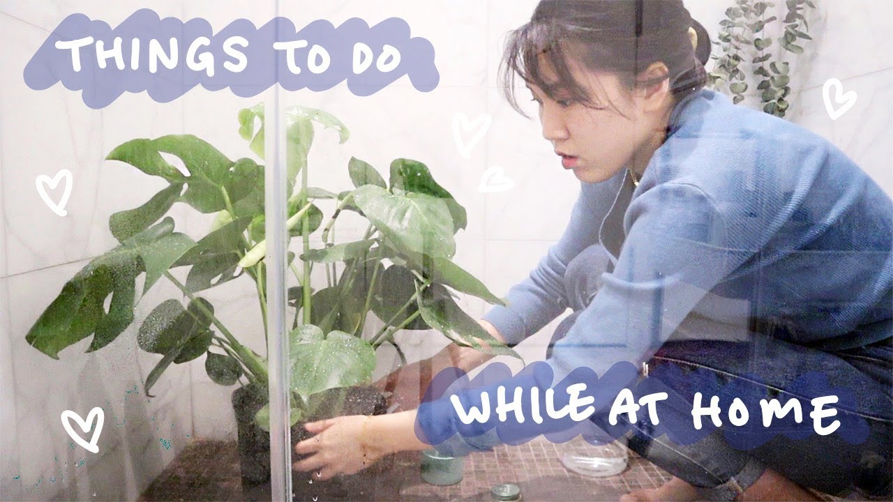 7 thoughtful & relaxing things to do while staying home - YouTube