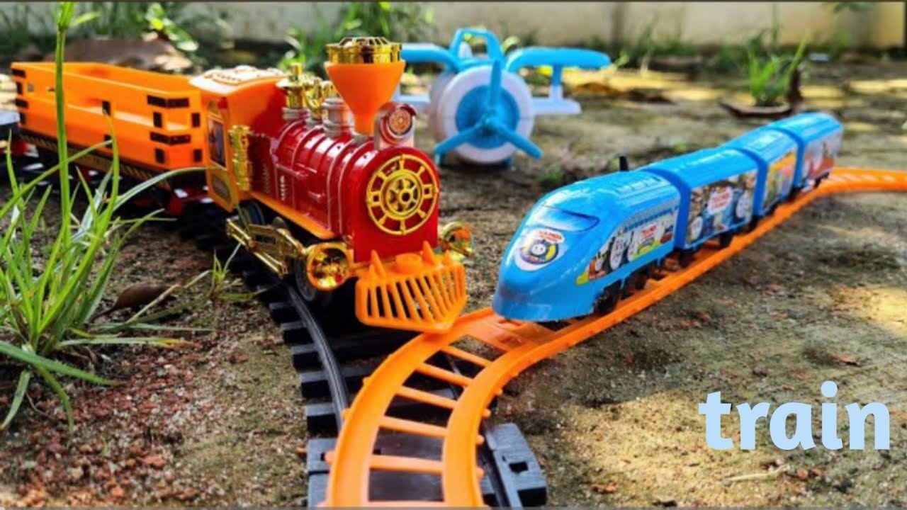 train gadi cartoon | टॉय कार्टून s1 | episode 7 | train,truck,tractor ...