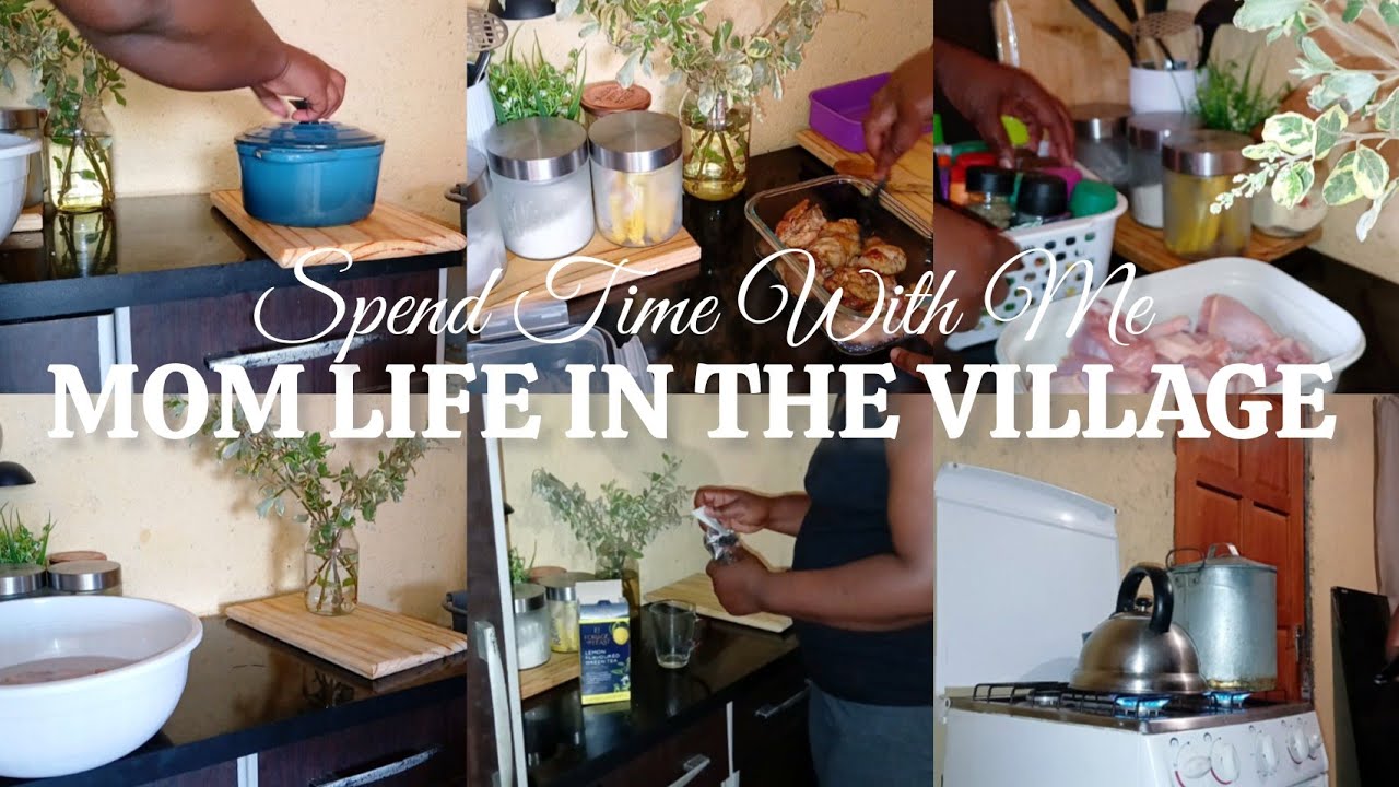 Mom Life in the Village: Cooking, Being a Mom Mini Vlog, Spend Time ...