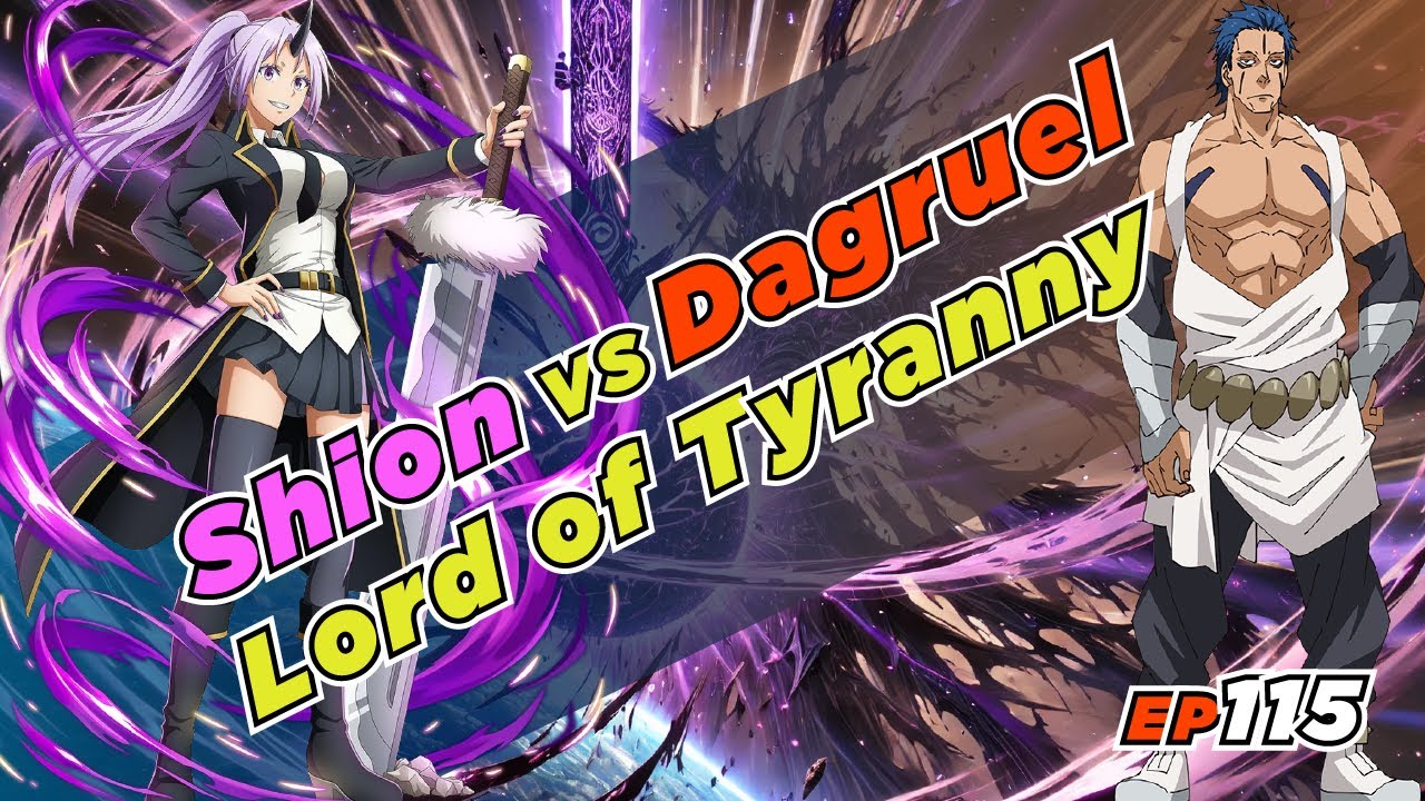 EP115 Shion VS Dagruel; Lord of Tyranny - YouTube