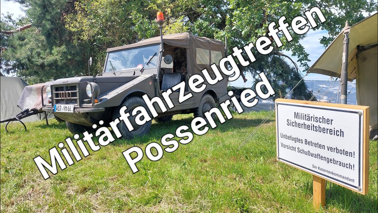 Militärfahrzeugtreffen Possenried bei Wertingen, Military Vehicle ...