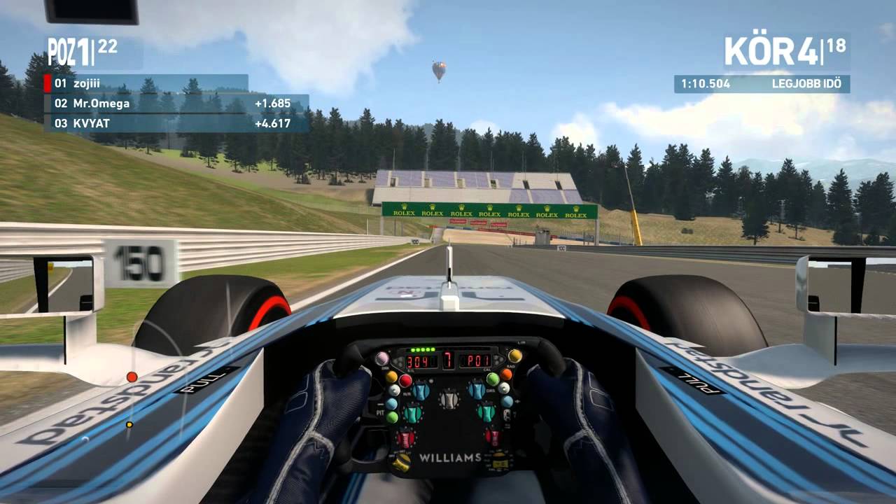 F1 2014 Online Fun Race Austria - Spielberg - YouTube