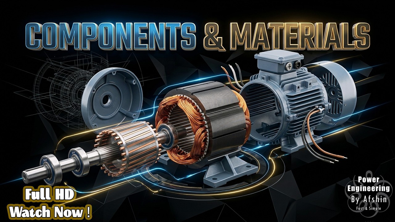 Inside an Induction Motor: Understanding Its Components & Materials ...