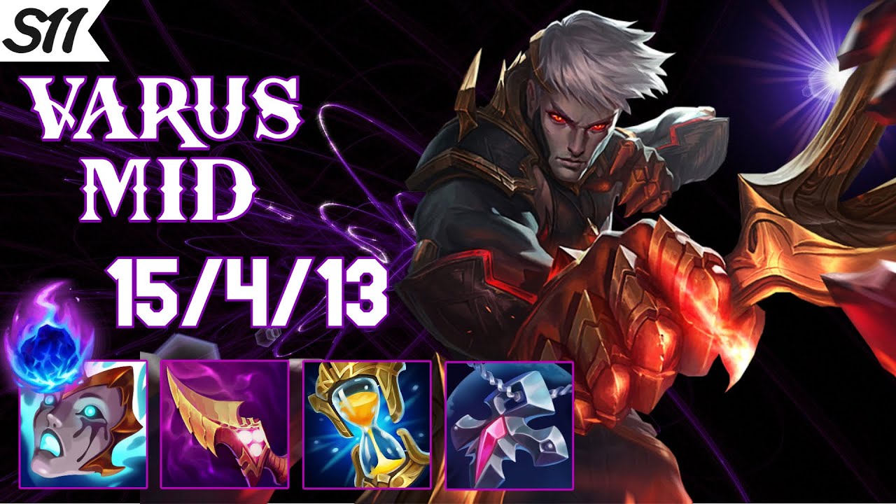 ¡LOS EXPLOTO, ESTO ESTÁ ROTO😱! Varus MID AP S11 - OBJETOS, RUNAS ...