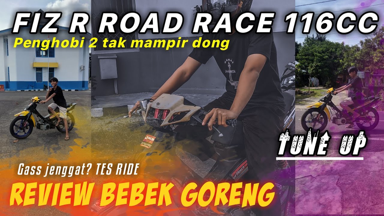 Fiz r Road Race 116 cc tuneup jenggat | Poswan Modif Road Race | Pernah ...