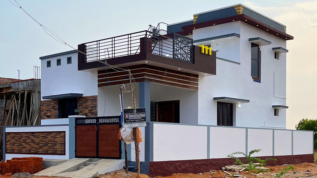 Middle Class family-க்காக 1400sqftல் கட்டப்பட்ட மாஸ் வீடு👌 Low Budget ...