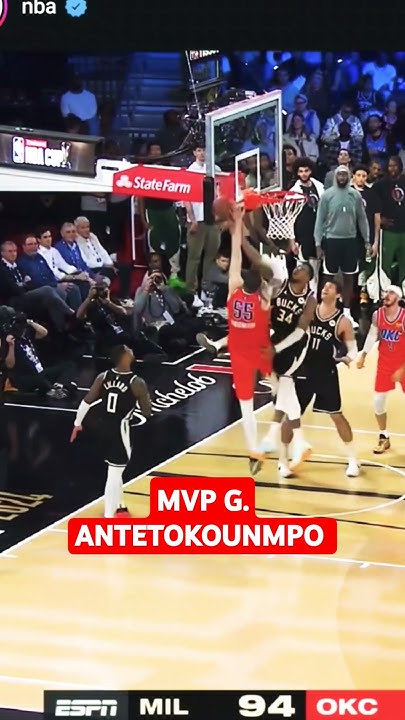 -SPORTS WITH HENRY [G. ANTETOKOUNMPO MVP NBA CUP. ] #shrots #bucks #antetokounmpo #nbacup - YouTube