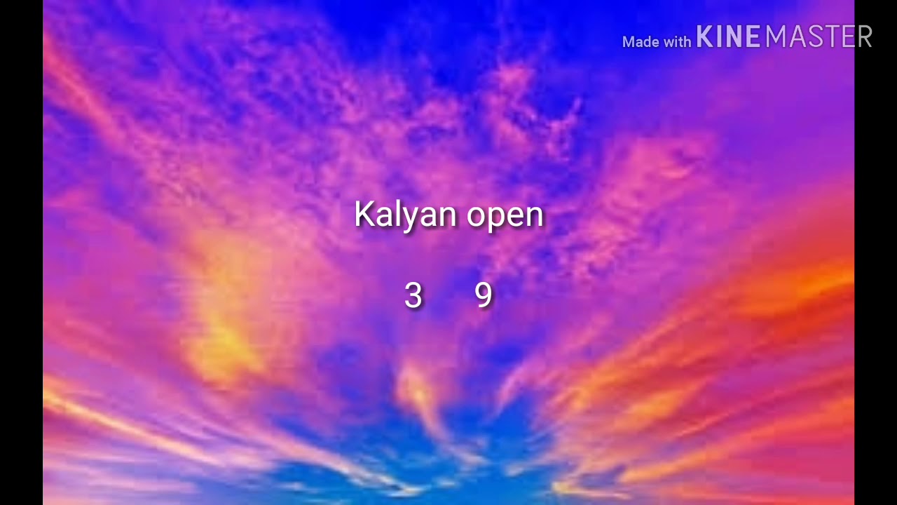 Kalyan open 06-07-2019 - YouTube