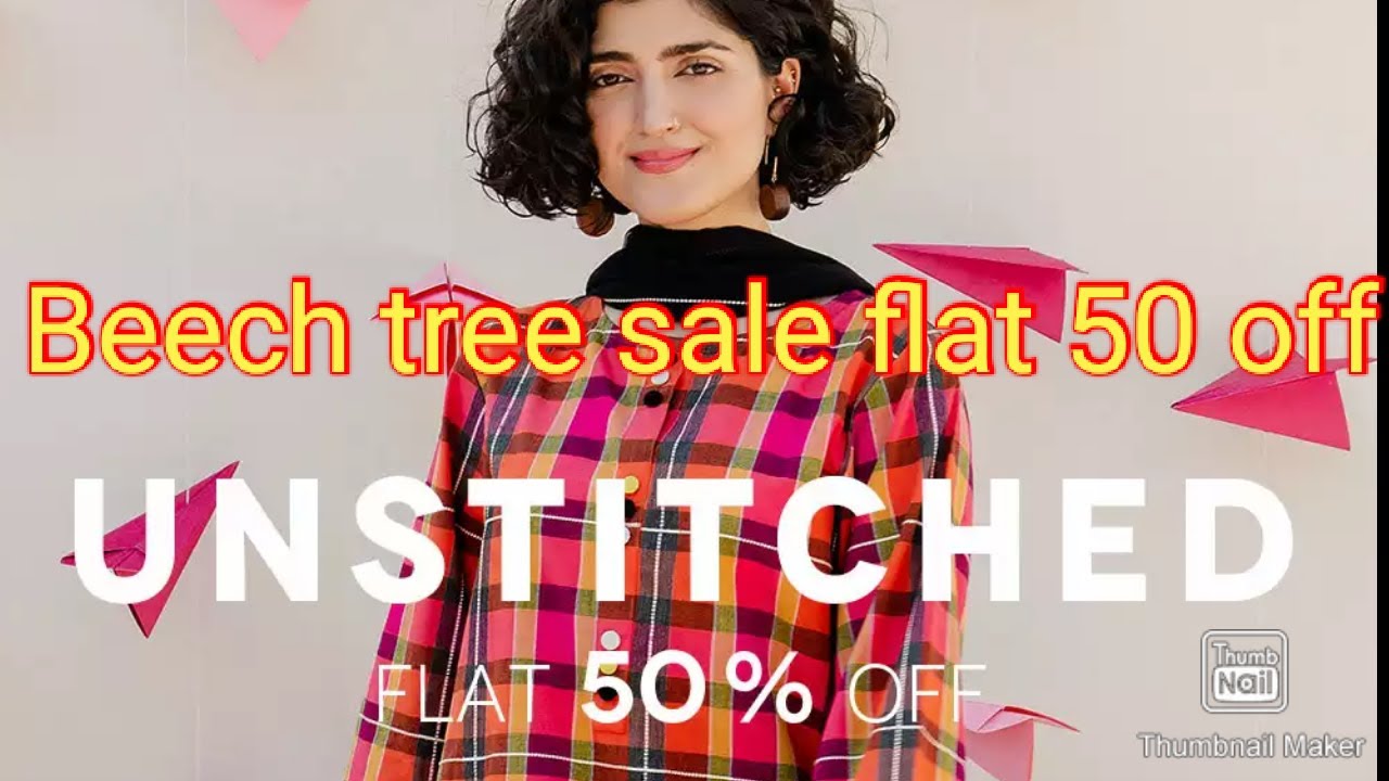 Beech tree sale flat 50 off - YouTube